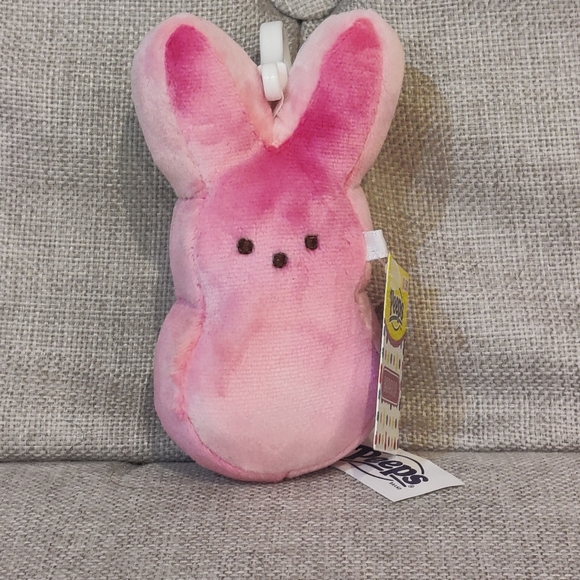 Peeps | Toys | Peeps Plush Clip Keychain Pink Easter Nwt | Poshmark